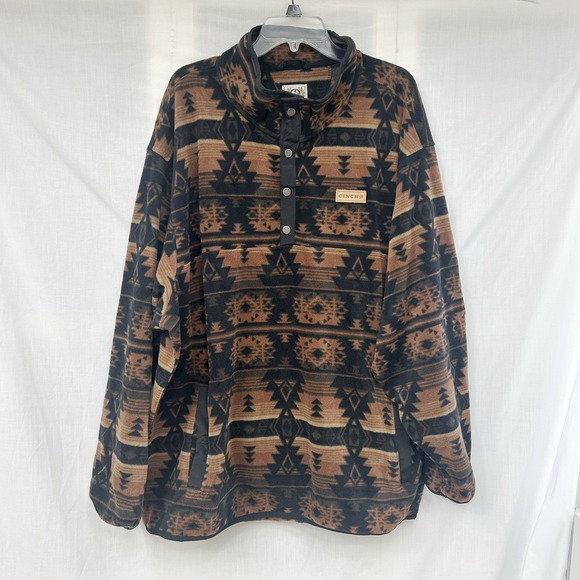 Cinch | Jackets & Coats | Cinch Mens 3xl Southwestern Print Black Polar ...